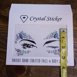 Jewelry | 7 For 2 Crystal Sticker Face Body Jewels | Poshmark